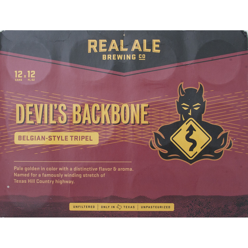 Real Ale Devil's Backbone • 12pk Can