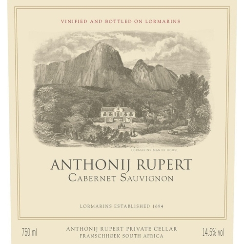 Anthonij Rupert Cabernet Sauvignon