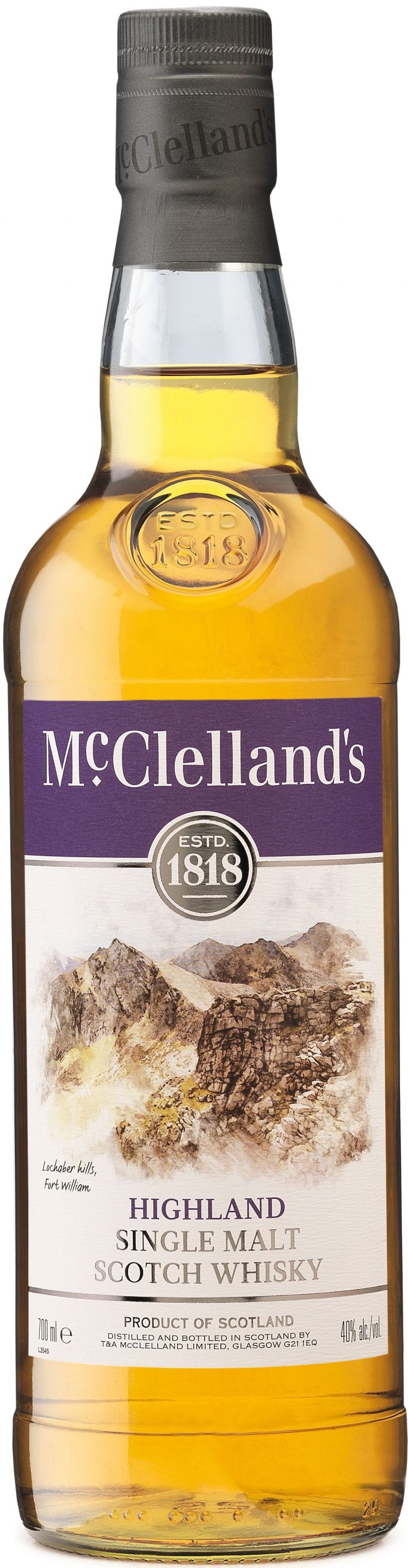 Mcclelland's Highland Single Malt Scotch Whisky