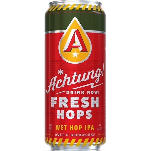 Austin Beerworks Wet Hop IPA • 16oz Cans