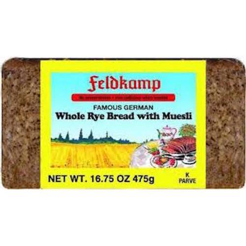 Feldkamp Bread • Whole Rye with Muesli