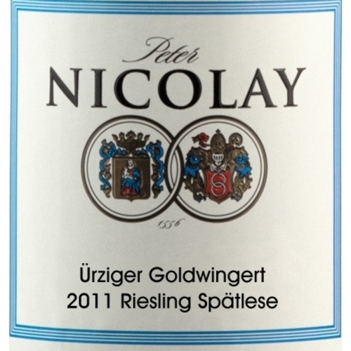 Peter Nicolay Urziger Goldwingert Spatlese