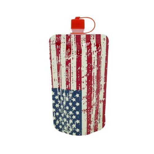 Shark Skinzz Flask • Usa Flag 3 Pack