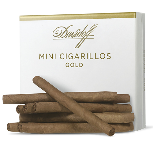 Cigar • Davidoff Mini Cigarillos Gold 10pk
