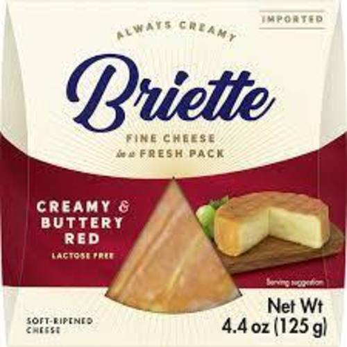 Briette Brie Creamy Buttry Red