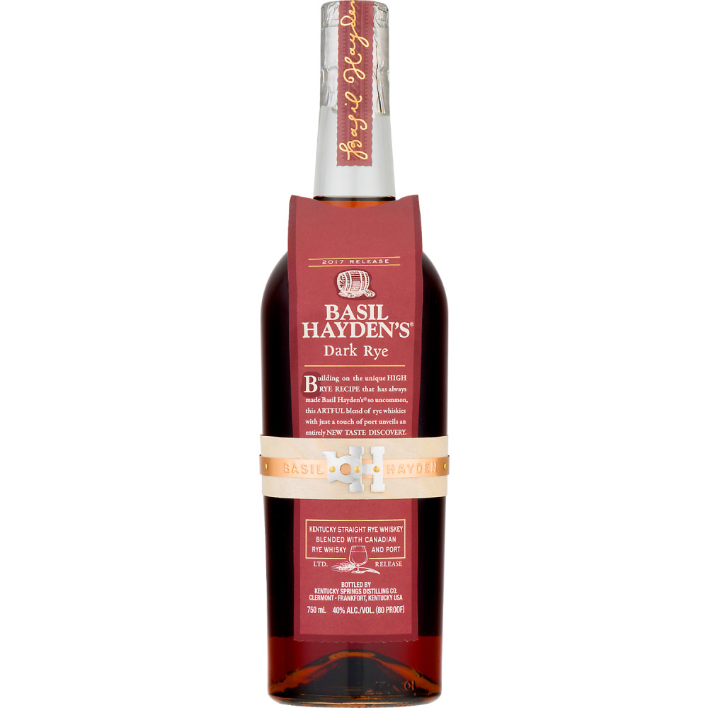 Basil Hayden's Dark Rye Whiskey