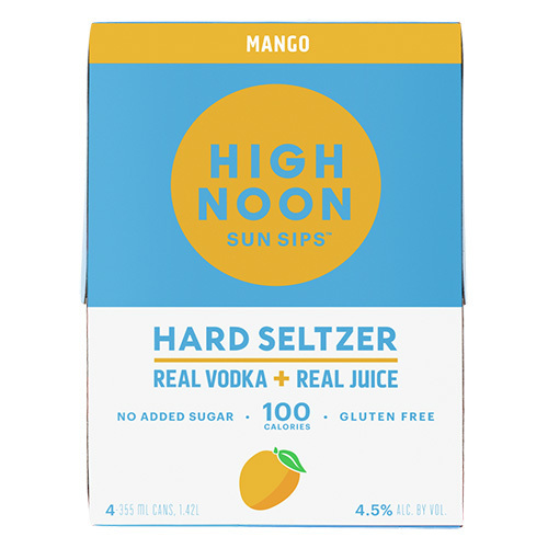 High Noon Sun Sips • Mango 4pk-355ml