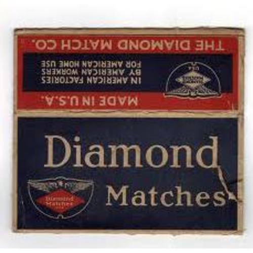 Diamond Box Matches • Single Box