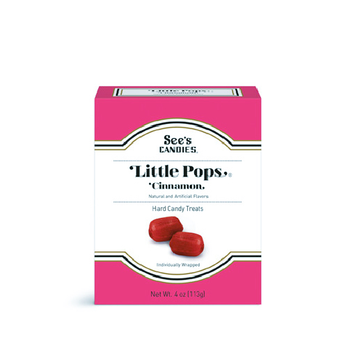 See's Cinnamon Little Pops Candies