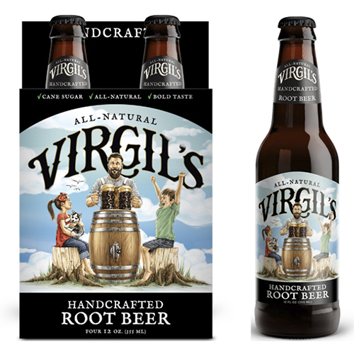 Virgils Soda • Root Beer 4pk
