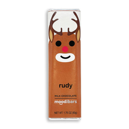 Hoodibars Milk Chocolate Candy Bar - Rudy