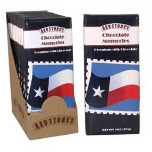 Redstone's Chocolate Bar • Texas Flag