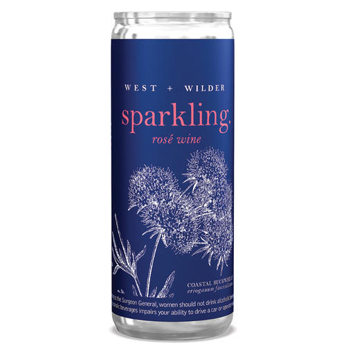 West & Wilder Sparkling Rose Can 3pk