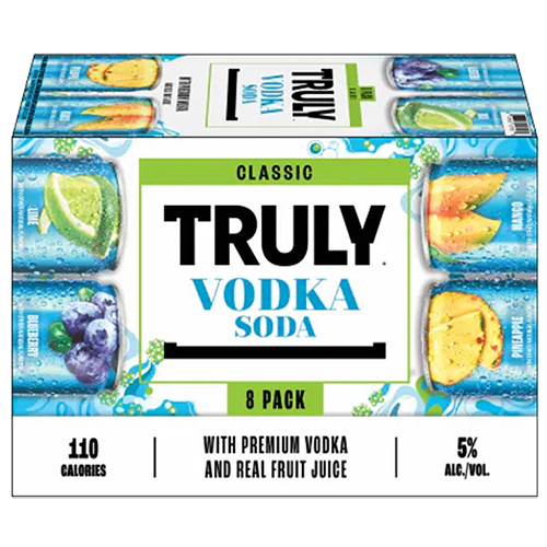 Truly Voda Soda • Classic Variety Pack 8pk-12oz