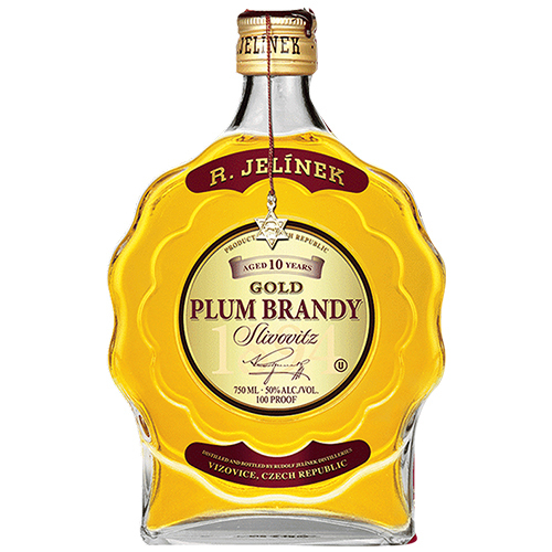 R. Jelinek 10 Year Old Gold Slivovitz Plum Brandy
