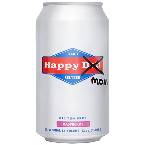 Happy Mom Raspberry Hard Seltzer • 12pk Can