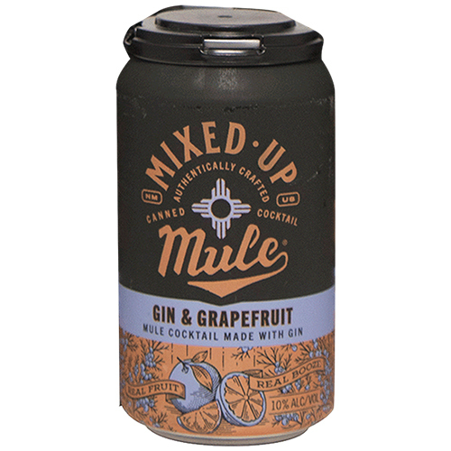 Mixed-up Mule Cocktails • Grapefruit & Gin 4pk-12oz