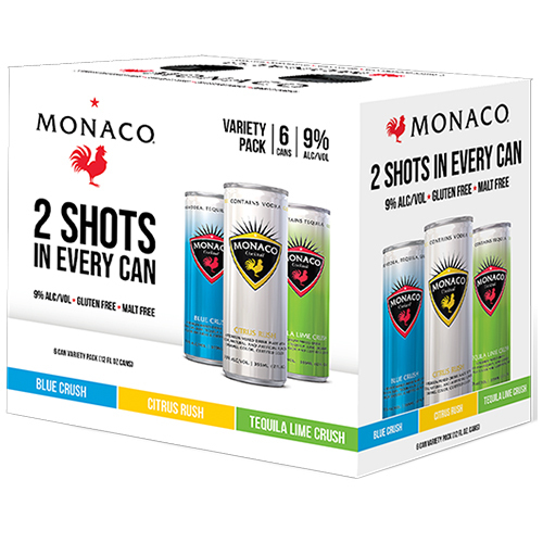 Monaco Cocktails • Variety Pack 6pk-12oz