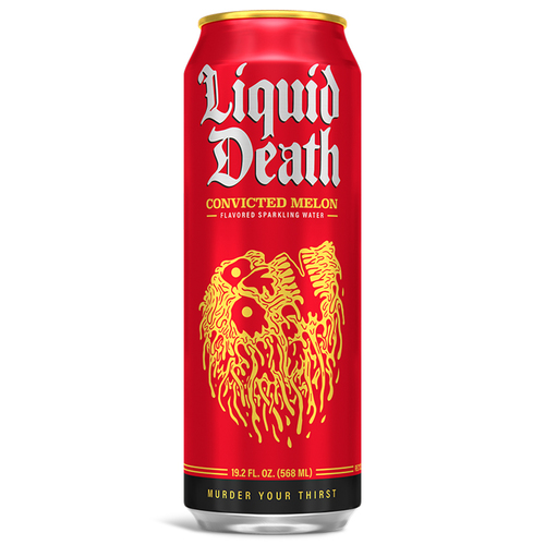 Liquid Death Convicted Melon Sparkling Flavored Water - Spec's Wines ...