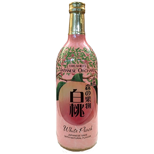 Hakushika Orchard White Peach Sake