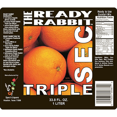 Ready Rabbit Triple Sec Non Alcoholic