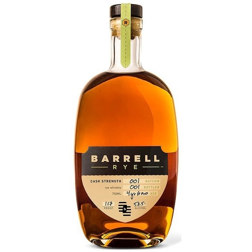 Barrell Rye Batch #1 6 / Case