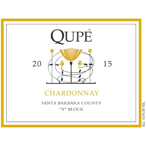 Qupe Chardonnay Block Y Santa Maria Valley